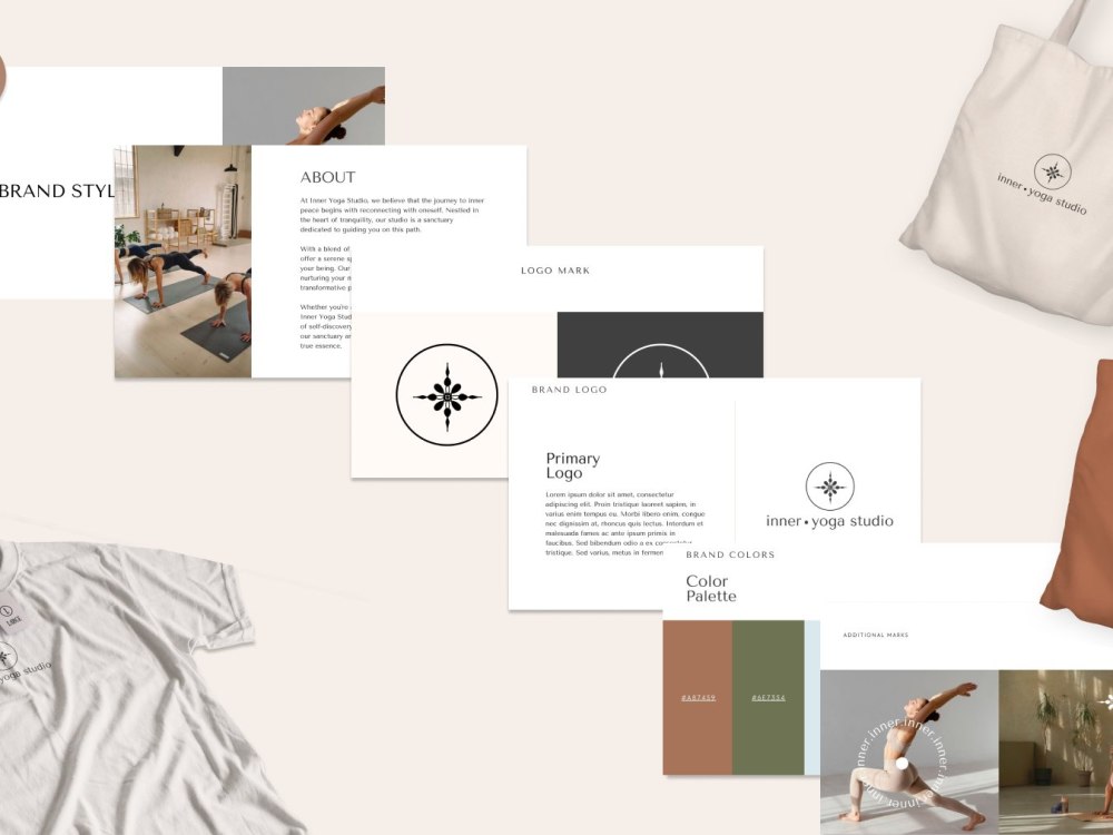 A Full Branding Identity Kit / Mini Branding Kit or just Brand Style ...