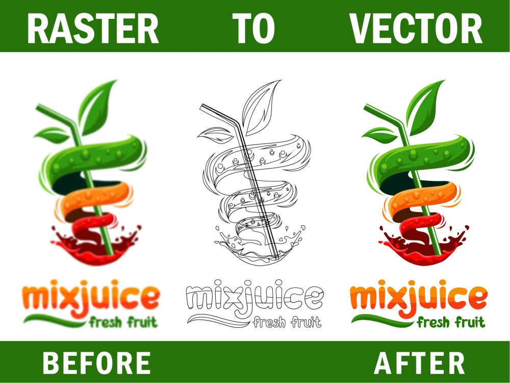 Vector tracing, vectorize image, convert logo to vector | Upwork