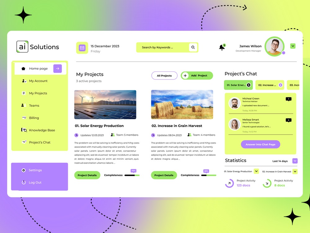 Modern, professional Web apps, Dashboard, UI/UX design, Desktop apps ...