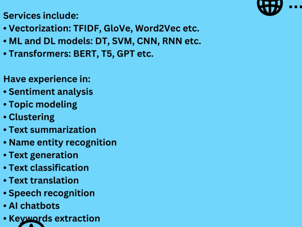 Complete NLP project, Classification, Sentiment and Text Analysis | Upwork