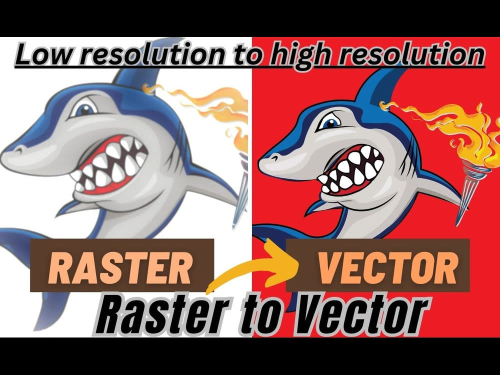 Vector tracing of logo or raster and redesign into high resolution | Upwork