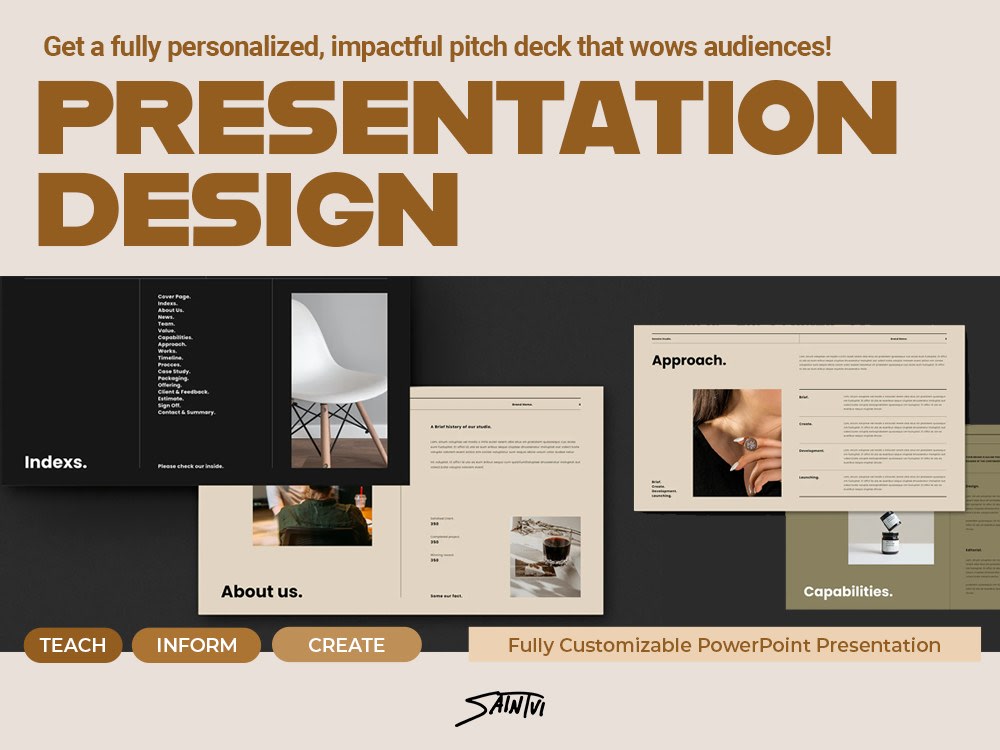 Fully personalized, impactful pitch deck that wows audiences! | Upwork