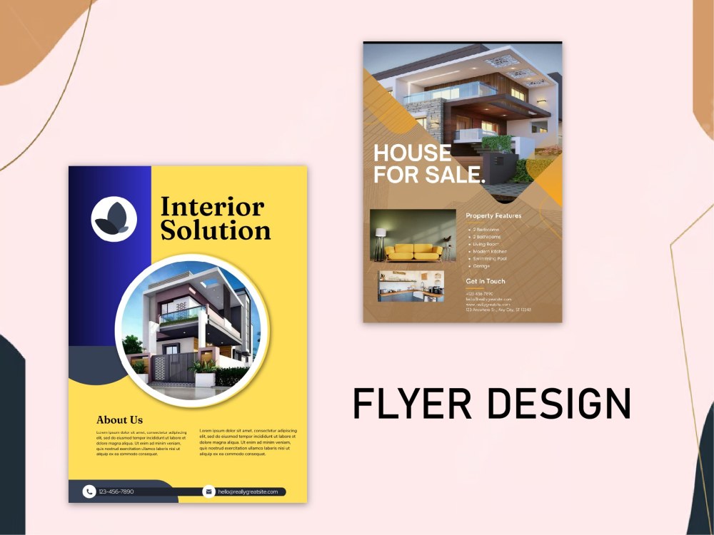 Elegant flyer ,flyer fantasia, flyer flourish | Upwork