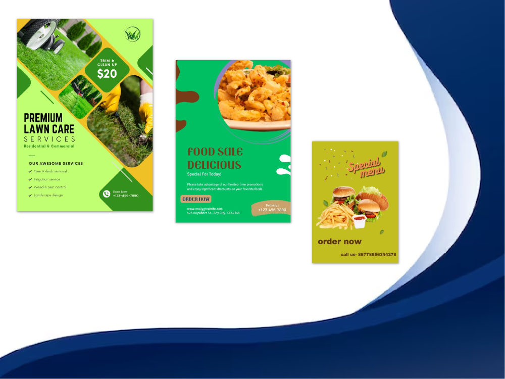 Elegant flyer ,flyer fantasia, flyer flourish | Upwork