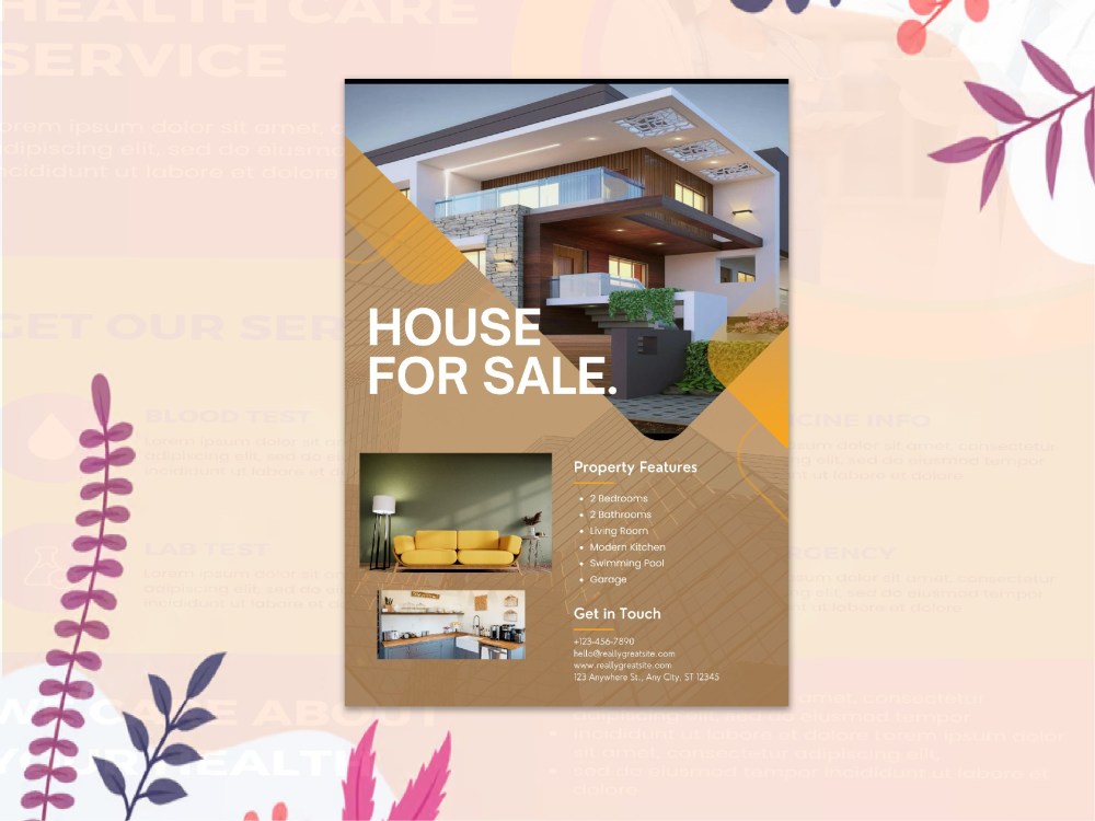 Elegant flyer ,flyer fantasia, flyer flourish | Upwork