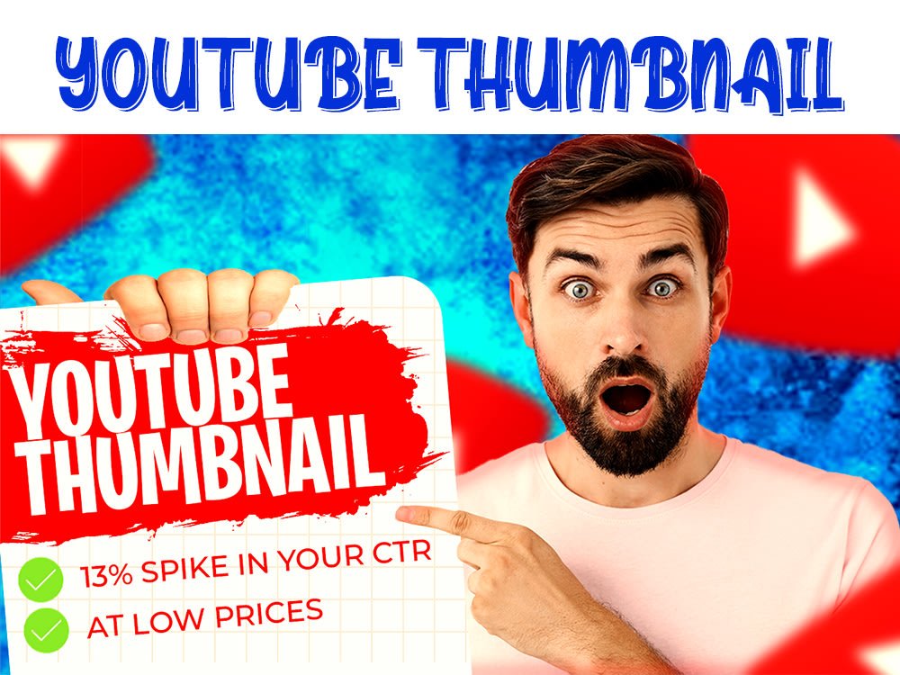 Clickbait YouTube thumbnail, high-quality thumbnails designs | Upwork