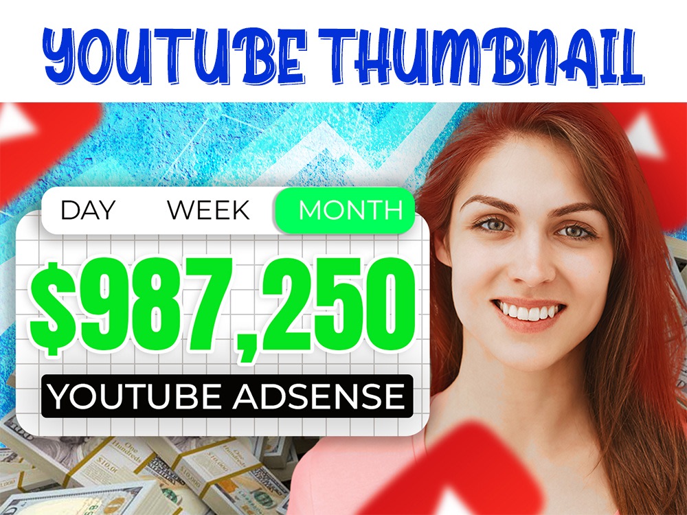 High converting youtube thumbnail design | Upwork