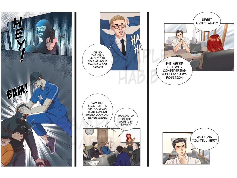 5 webtoon episode based on your story | Upwork