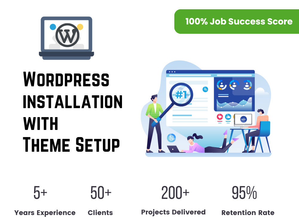 WordPress basic Installation & Theme setup | install WP | Website Developer | Upwork