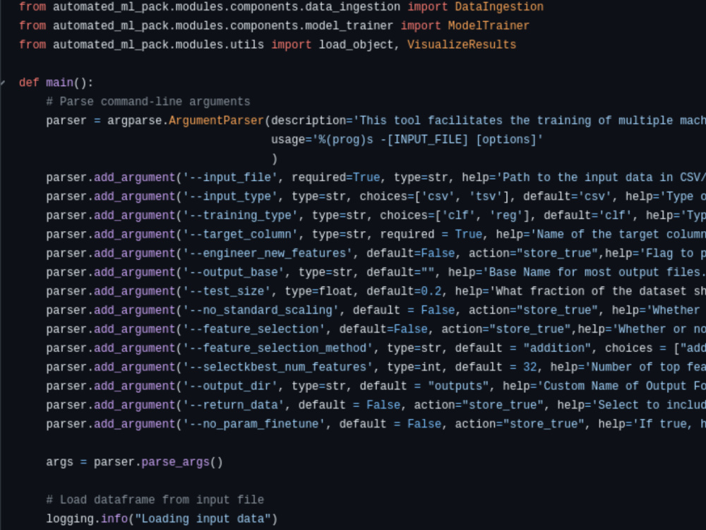 Expertly designed python modules & notebooks, and PyPI-ready installation. | Upwork