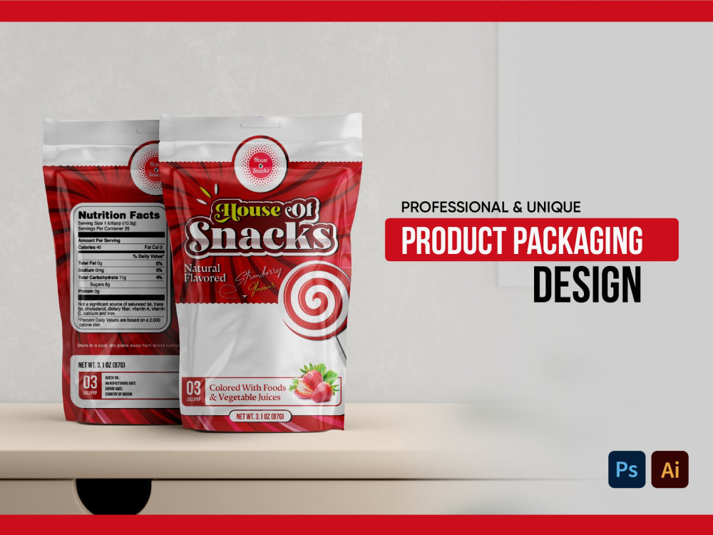 A sleek, premium product packaging or label design with a modern flair ...