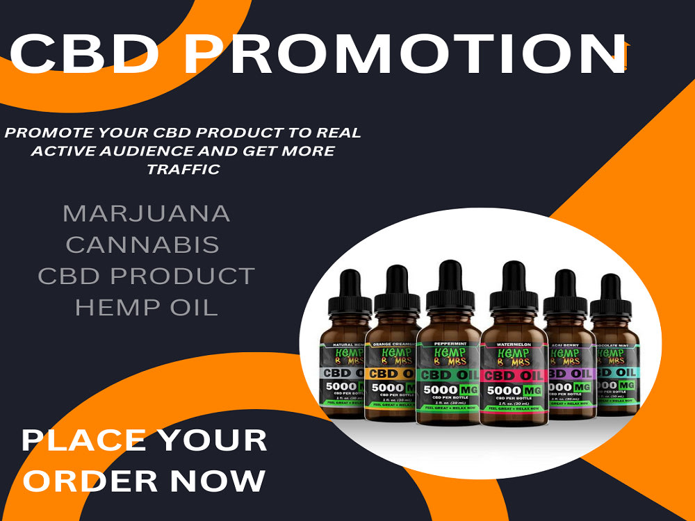 CBD Product, marijuana, cannabis, CBD promotion to reach targeted ...