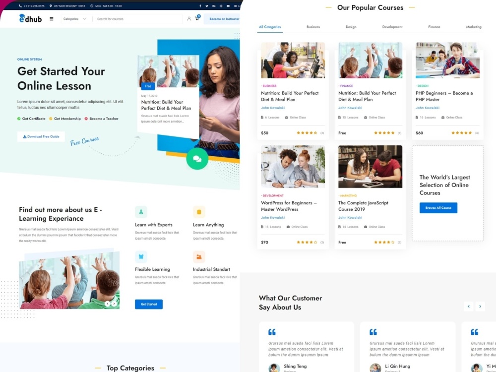 An eLearning WordPress website with Tutor LMS | LearnDash | Upwork