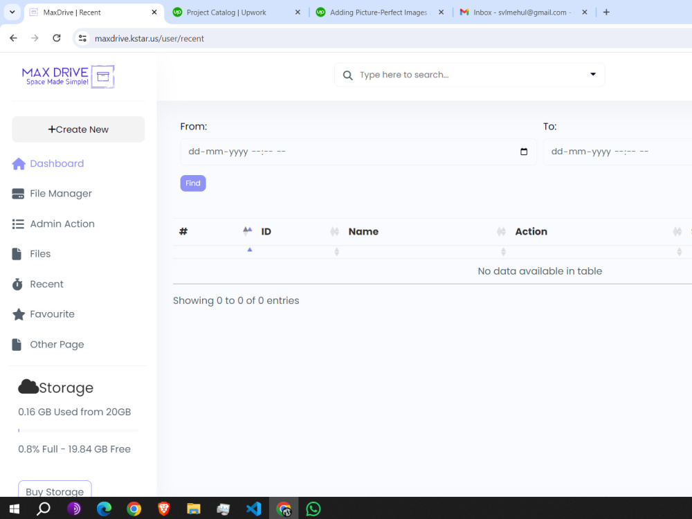 Fully functional digital asset management system. | Upwork