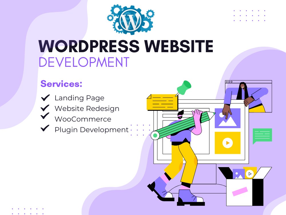 A website build using Elementor, WP-BAkery or Divi | Upwork