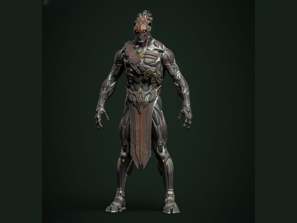 A 3d character, metahuman, monster, creature for your game and ...
