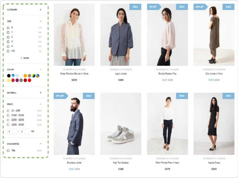 Set up your shopify filters, metafields, collections, navigation ...