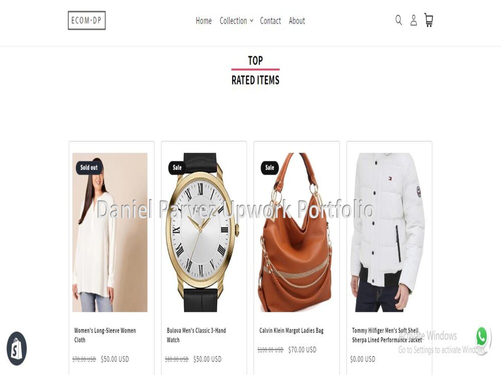 A professional and attractive Shopify Store | Upwork