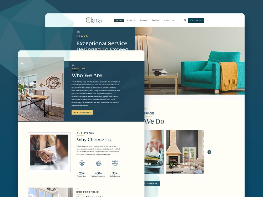 Stunning Website UI/UX design | Upwork