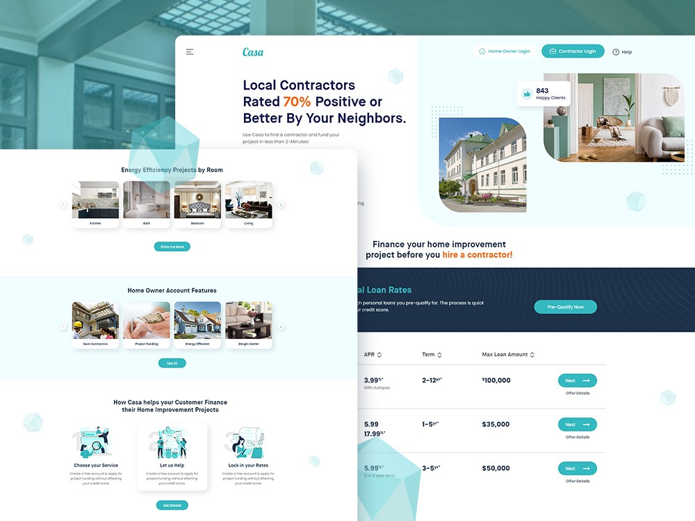 Stunning Website UI/UX design | Upwork