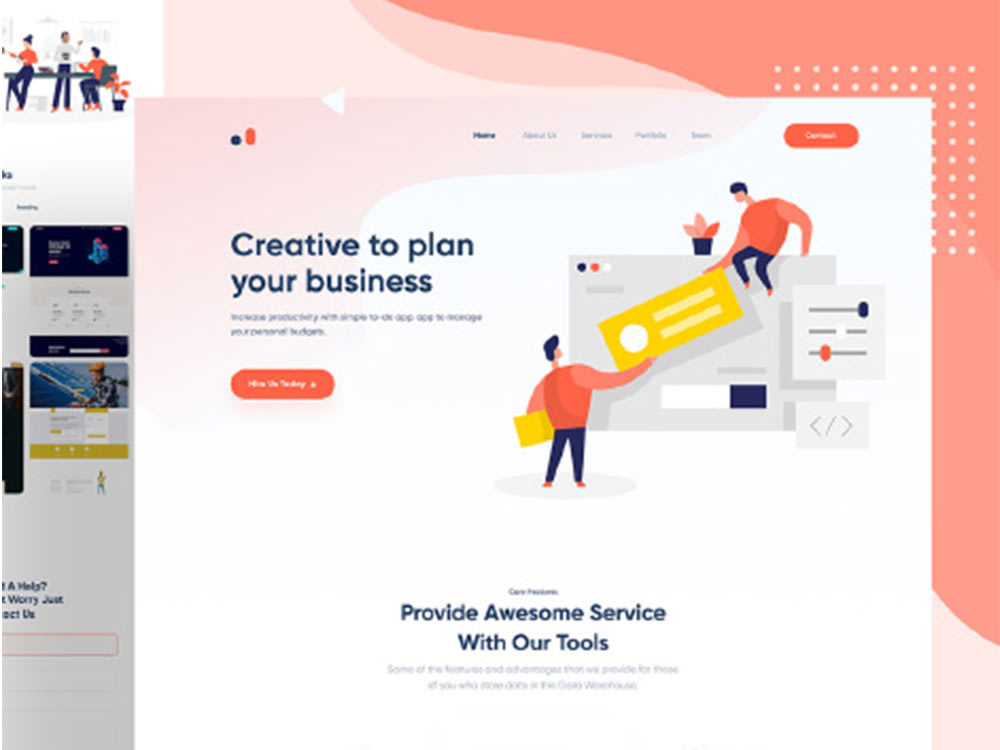 Stunning Website UI/UX design | Upwork