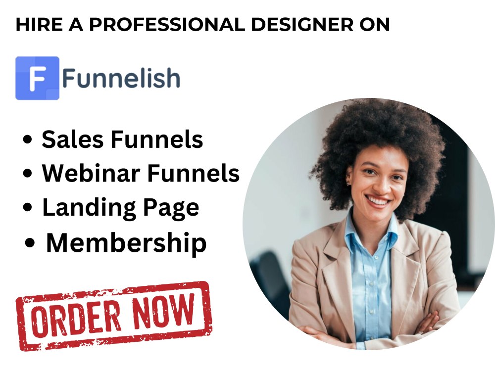 Responsive and converting landing page design and sales funnel on ...