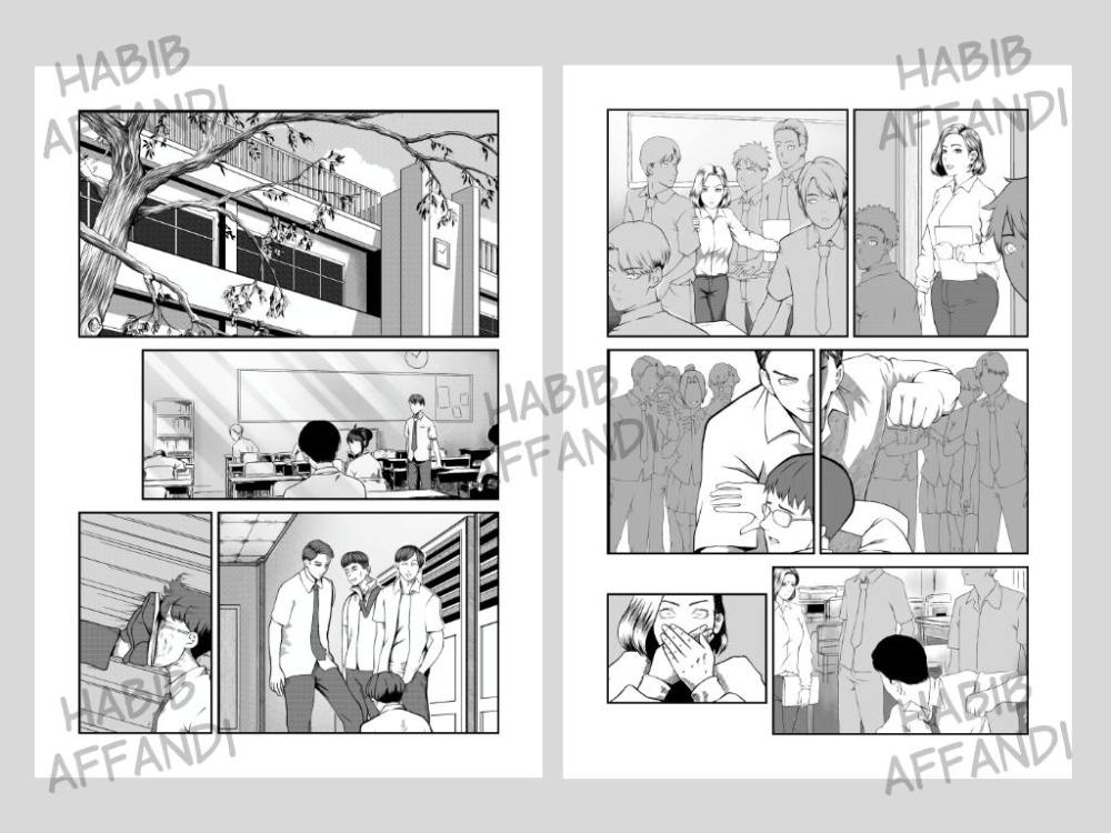 An awesome 5-page manga based on your story | Upwork