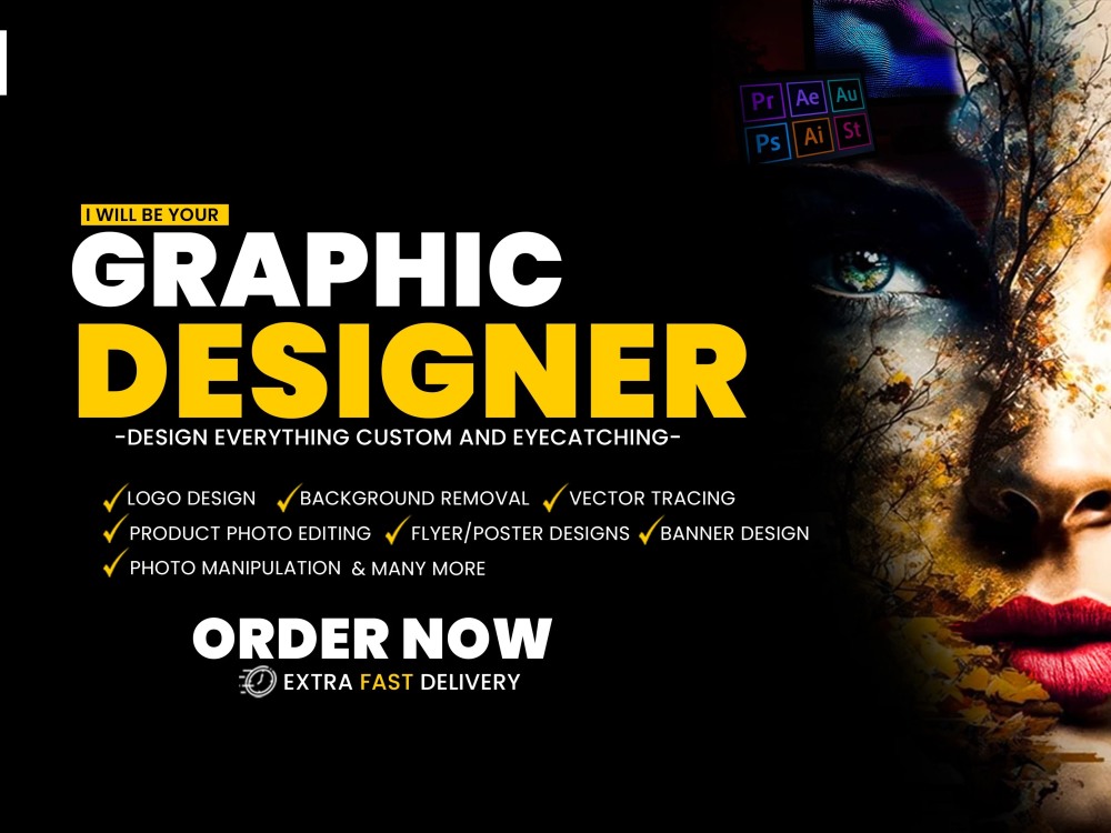Professional graphic designer for any design project | Upwork