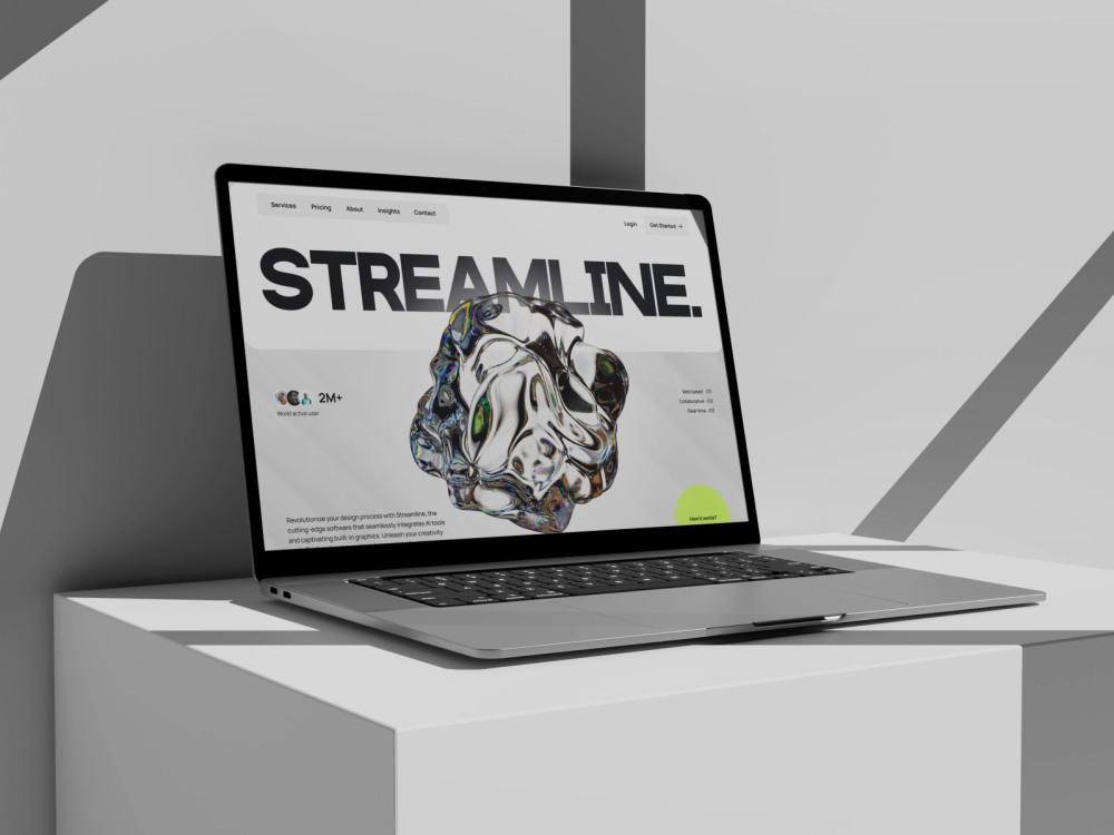 Responsive Webflow Landing Page Design and development | Webflow expert | Upwork