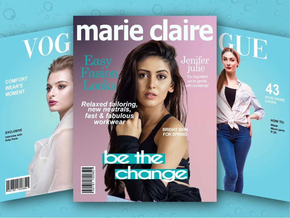 An amazing magazine cover, cover design | Upwork