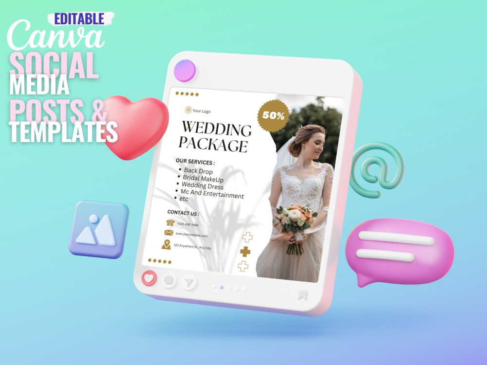 Editable Canva Social Media Posts & Templates | Upwork