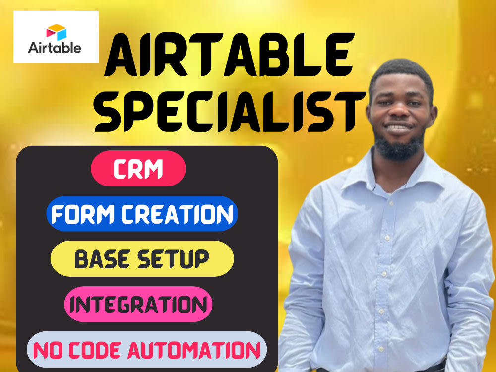 Airtable Base Setup Crm No Code Workflow Automation Form Integration 1851