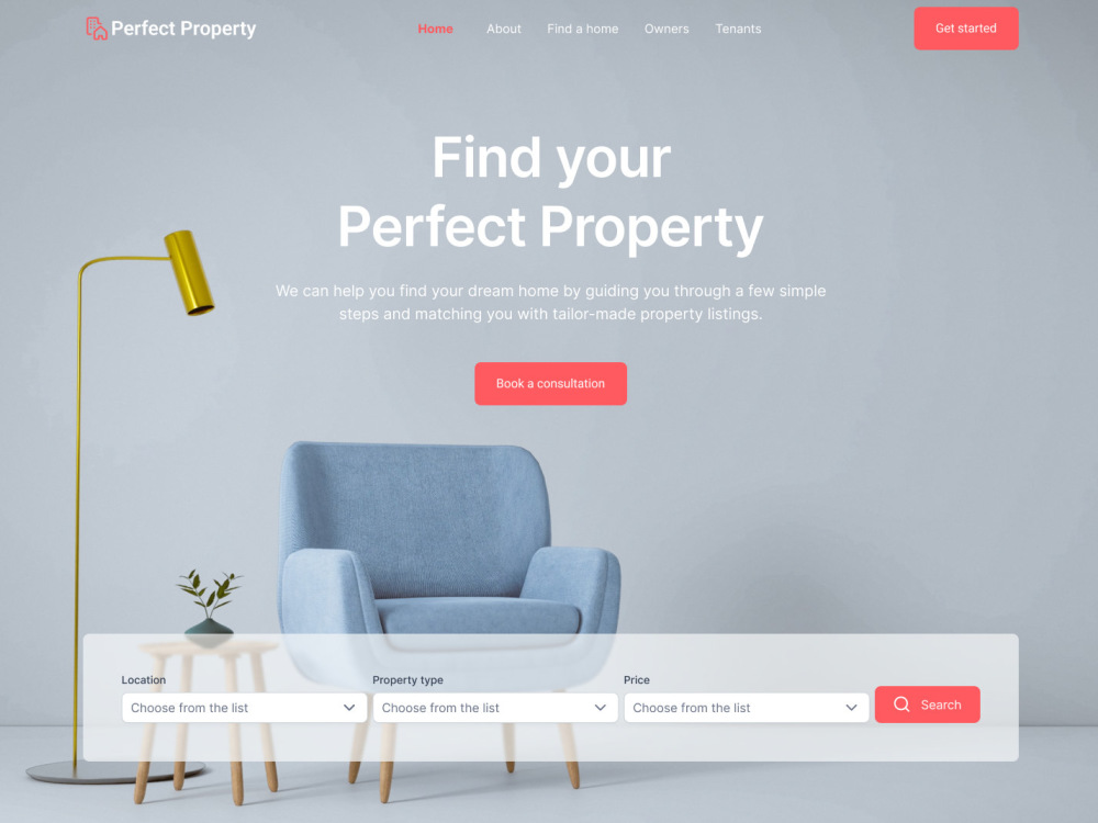 Mordern Real State Website Design ||Minimal Website Design ||UIUX ...