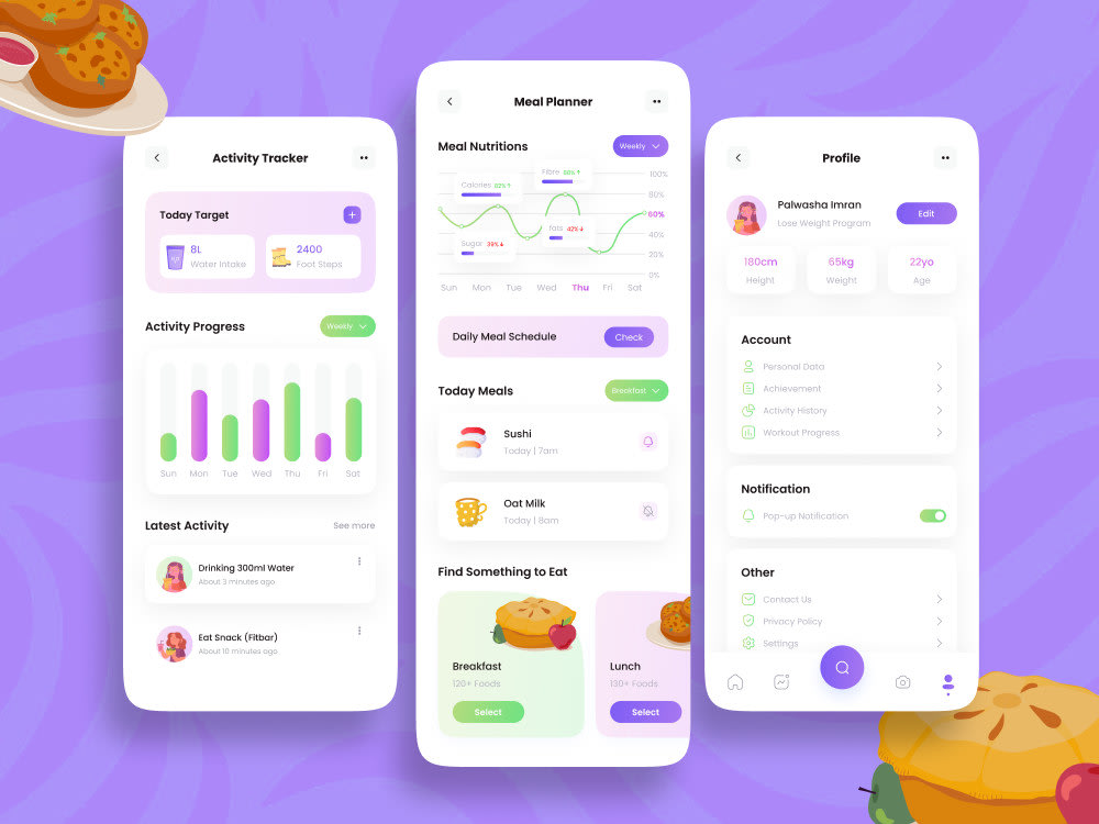A Complete Mobile App UI Design | Upwork