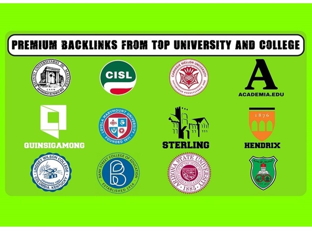 Write and Publish 10 High DA Edu Guest Posts On Top University | Upwork