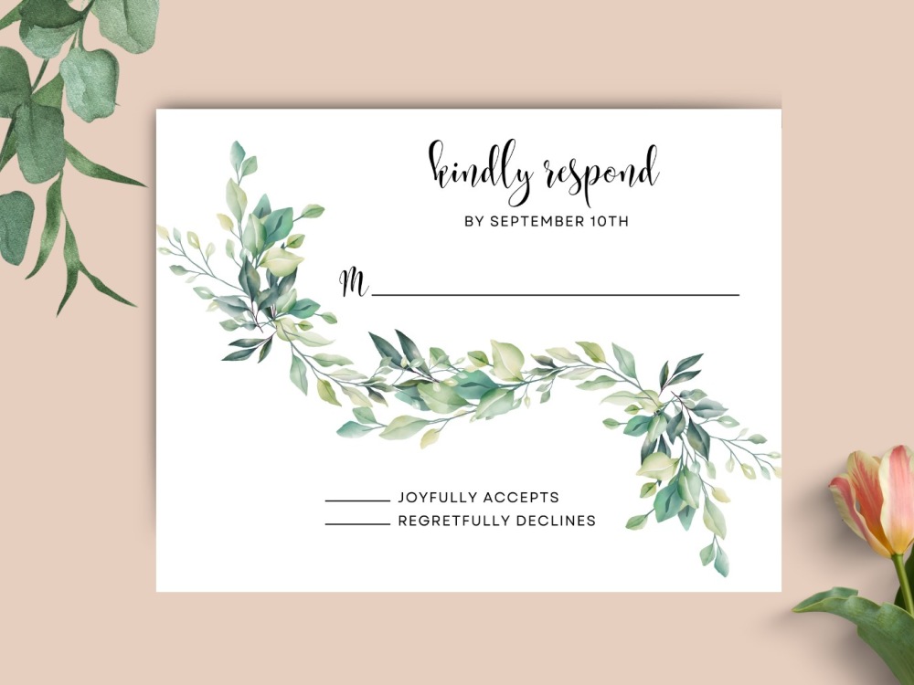 This ready to print Wedding Invitation Set. | Upwork