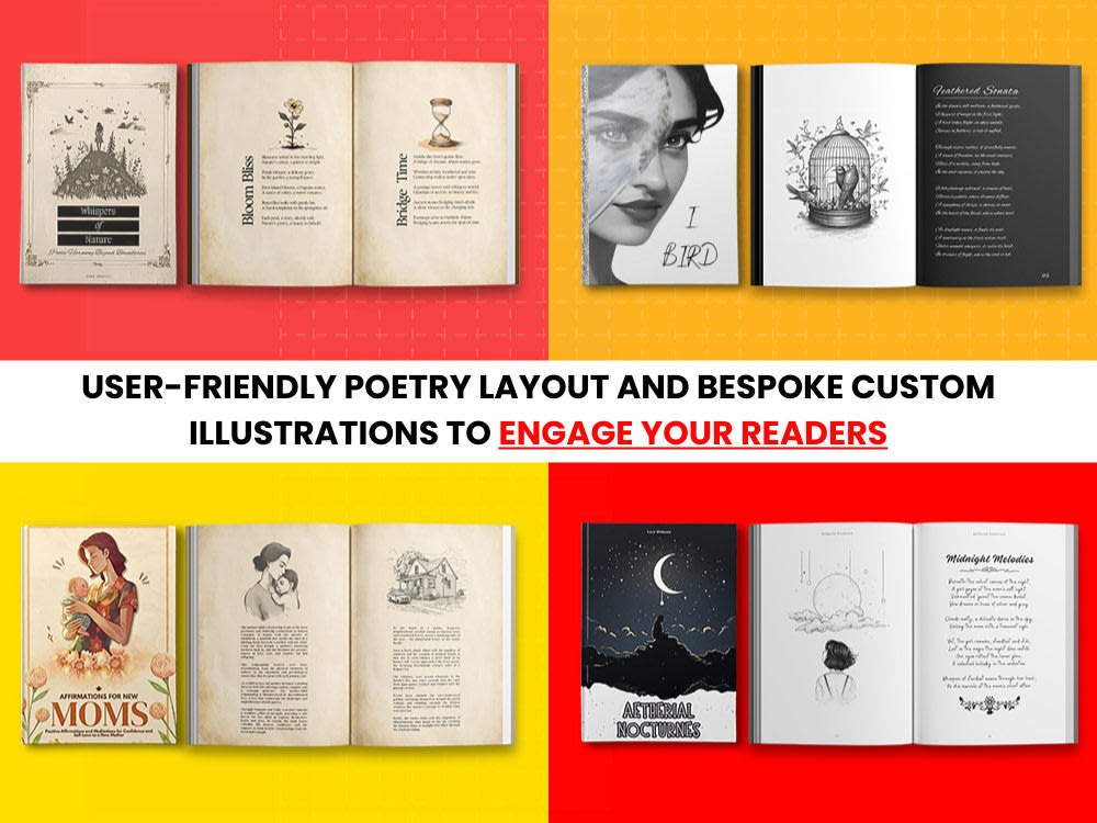 🔴 POETRY Book Formatting with Engaging POETRY Illustrations | Upwork