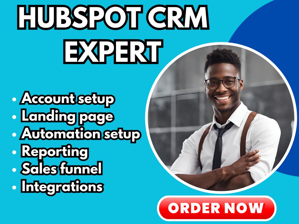 Hubspot CRM setup, hubspot reports,hubspot website,hubspot landing page | Upwork