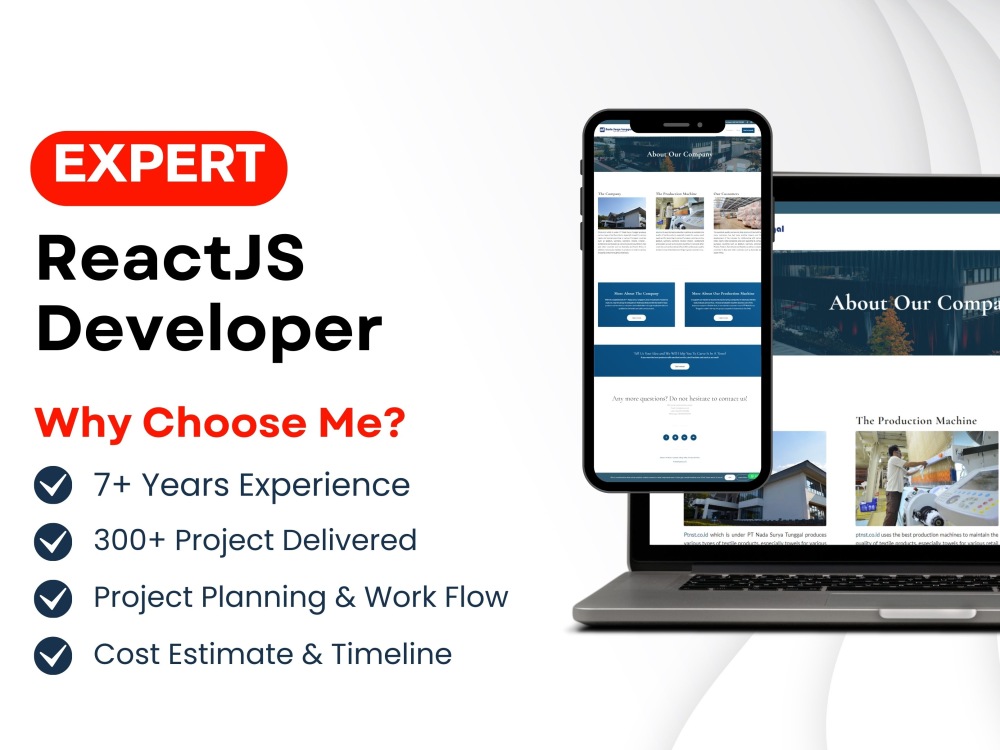 React Developer Expert | Front End Developer | ReactJS | Upwork