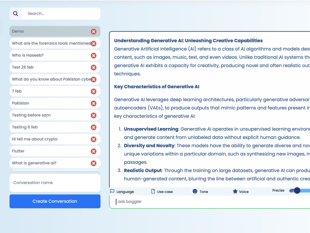 Generative AI Engineer Expertise | AI Chatbot | Open AI Solutions | | Upwork