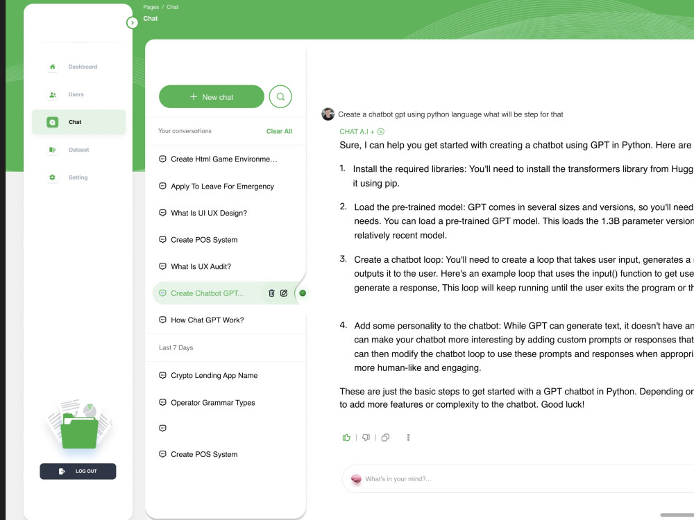Generative AI Engineer Expertise | AI Chatbot | Open AI Solutions | | Upwork