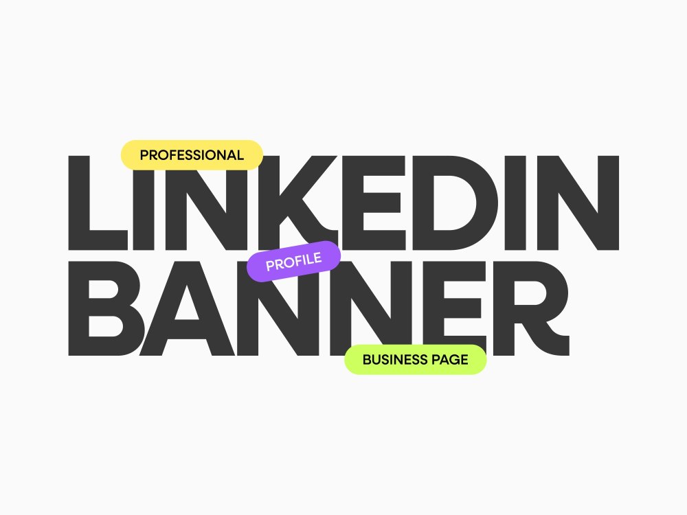 Linkedin banner for profile and business page | Upwork