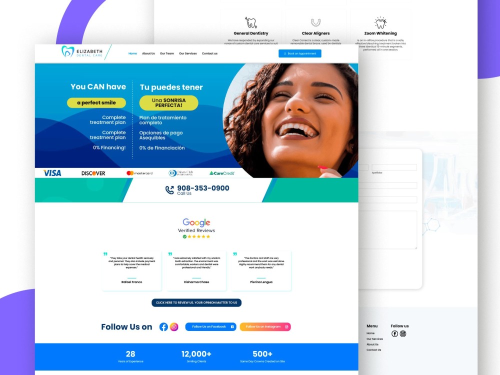 Responsive Landing Page in all builders | WordPress Elementor Wix | Upwork