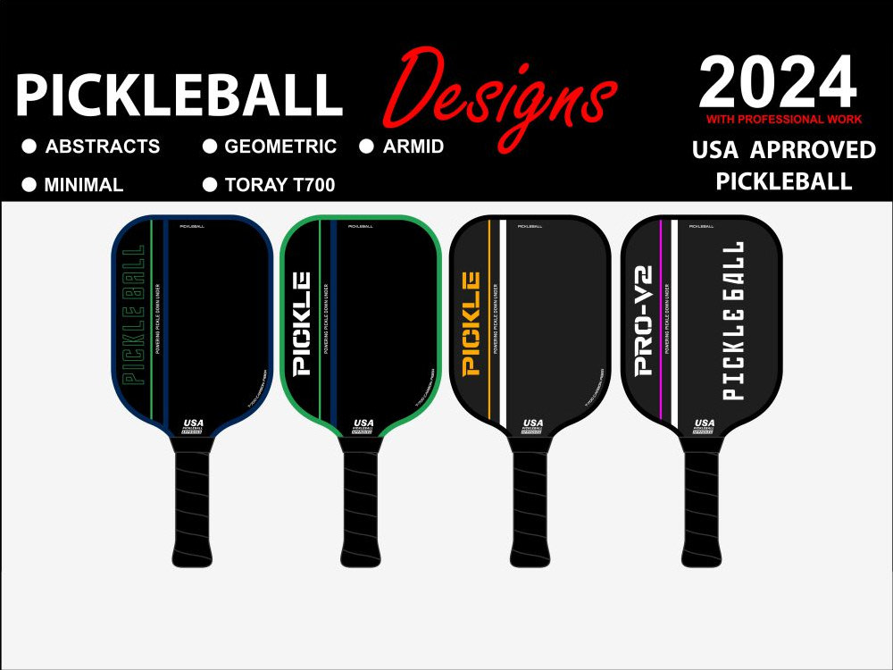 Unique pickleball paddle Design and its accessories | Upwork