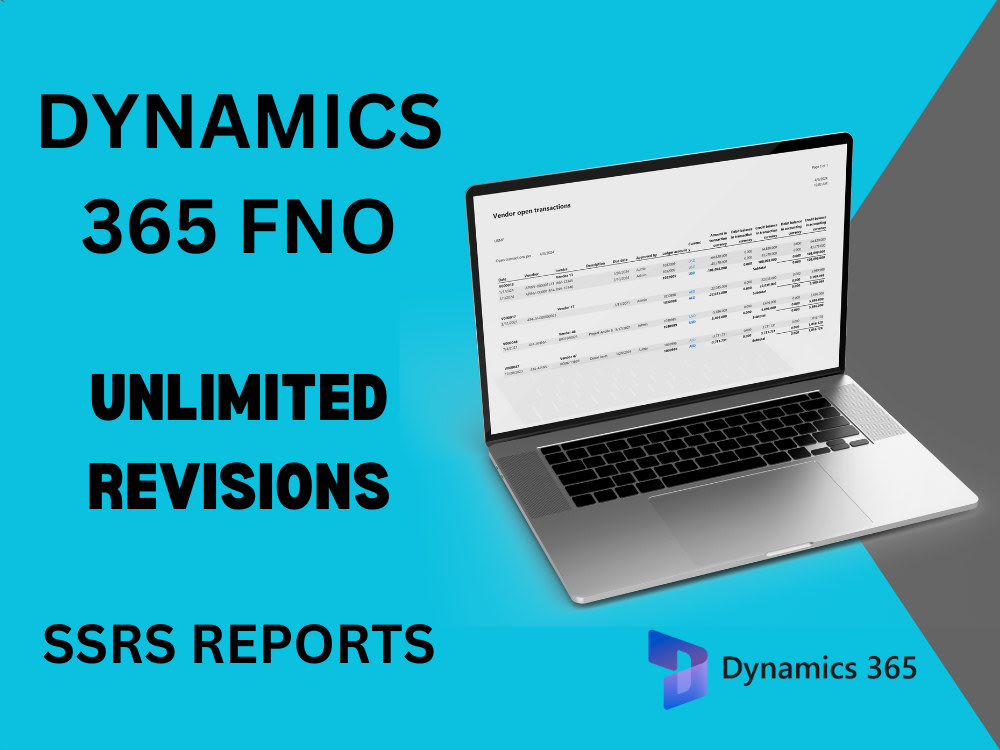 A custom SSRS report development and modification for D365 FnO | Upwork