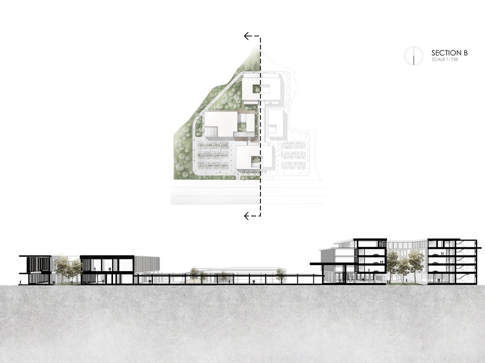 Architectural ISO metric, diagram section with collage style | Upwork