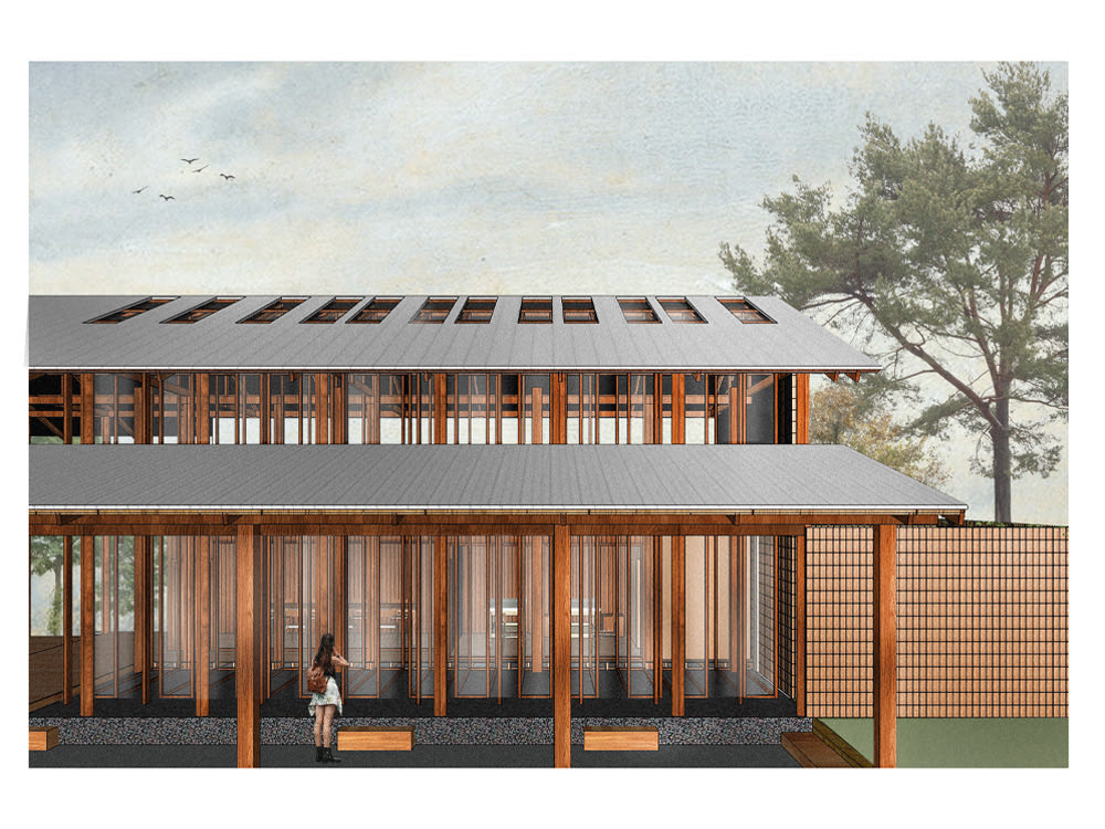 Architectural Visualization With Collage Style Upwork