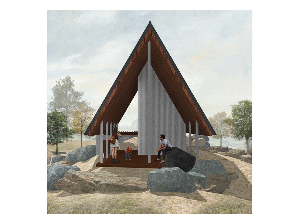 Architectural Visualization With Collage Style Upwork