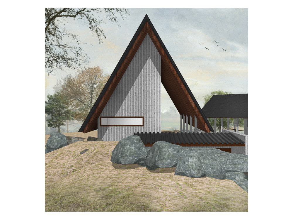Architectural visualization with collage style | Upwork