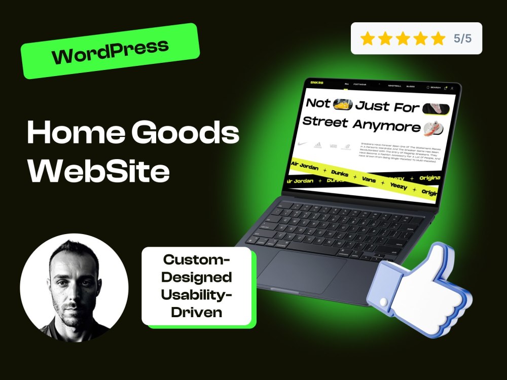 Fast, Secure E-Commerce Home Goods WebSite, Boosting Sales. | Upwork